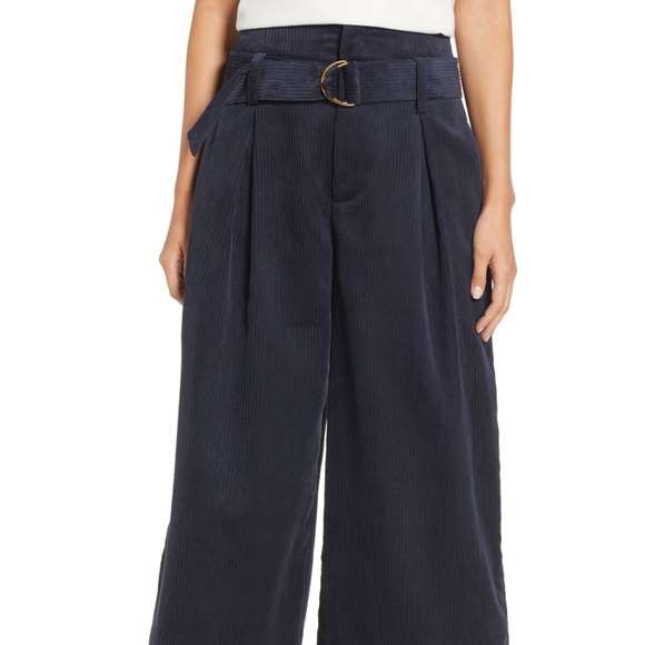 1. State | Pants & Jumpsuits | 36 State Belted Wide Leg Corduroy Pants ...